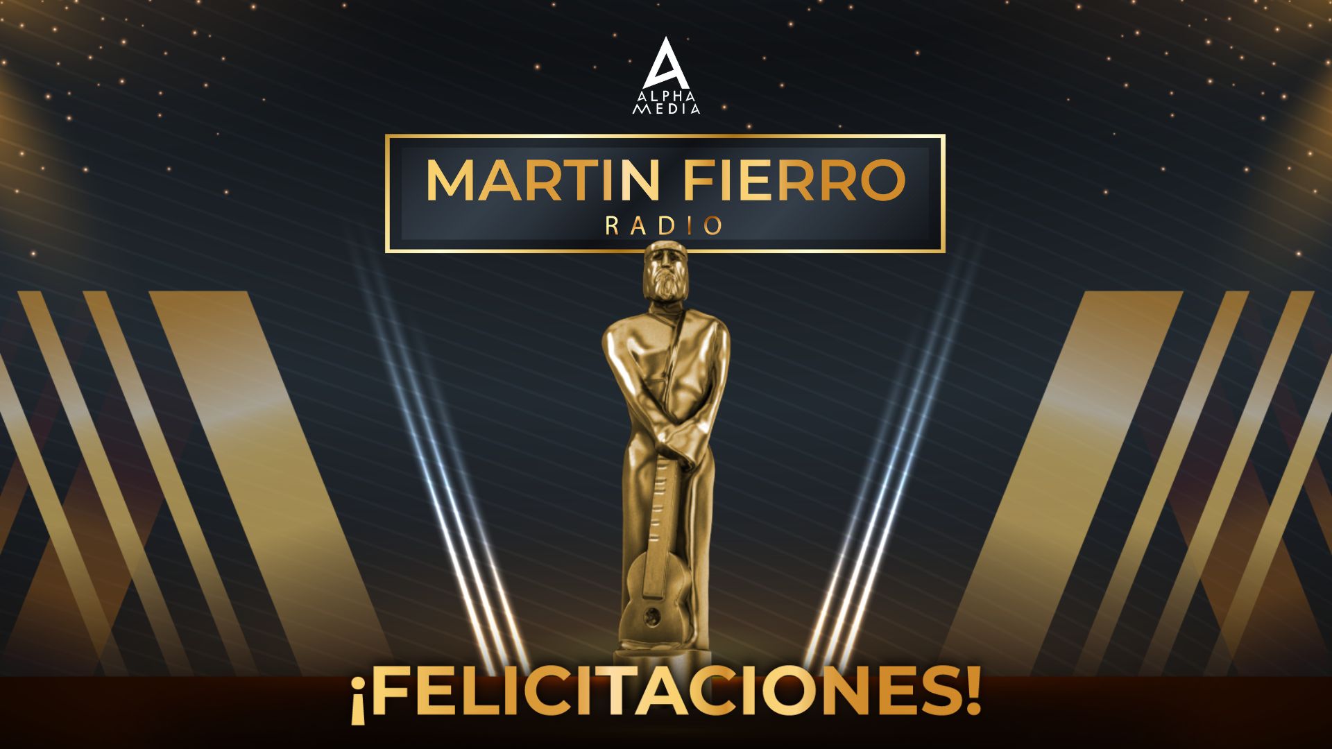 Alpha Media celebra a sus nominados y ganadores en los Martín Fierro de ...